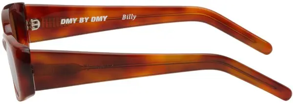 Dmy Studios Tortoiseshell Billy Sunglasses In Classic Havana - 35
